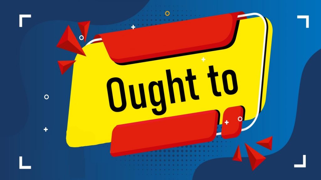 Модальне дієслово ought to : Opentalk